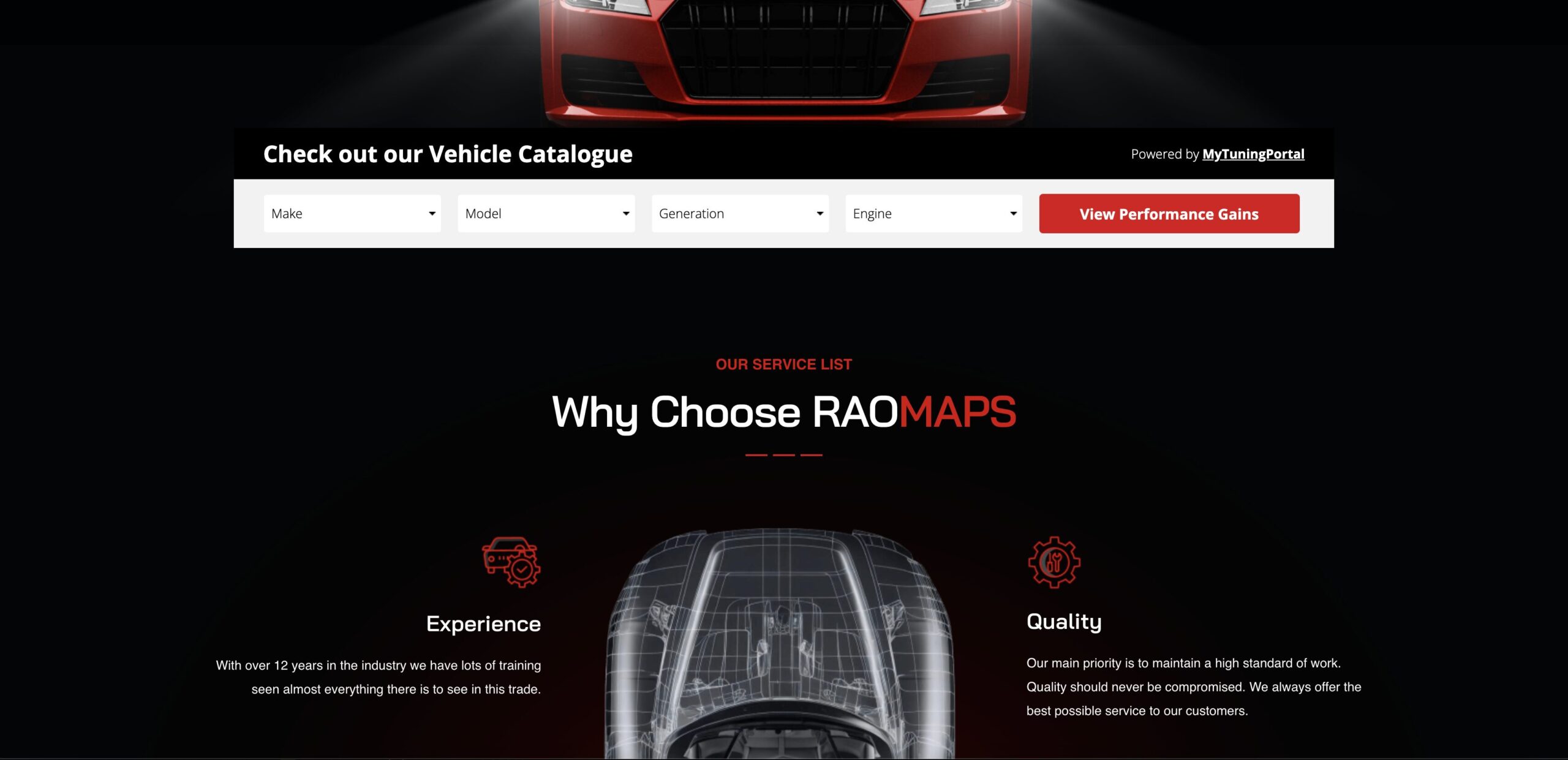 MyTuningPortal Custom Tuning Website - Mytuningportal